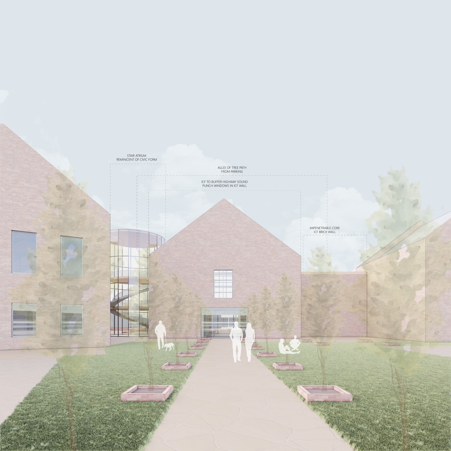 BRICK ENTRANCE-01 - Sarah Jane Graven - Study Architecture ...