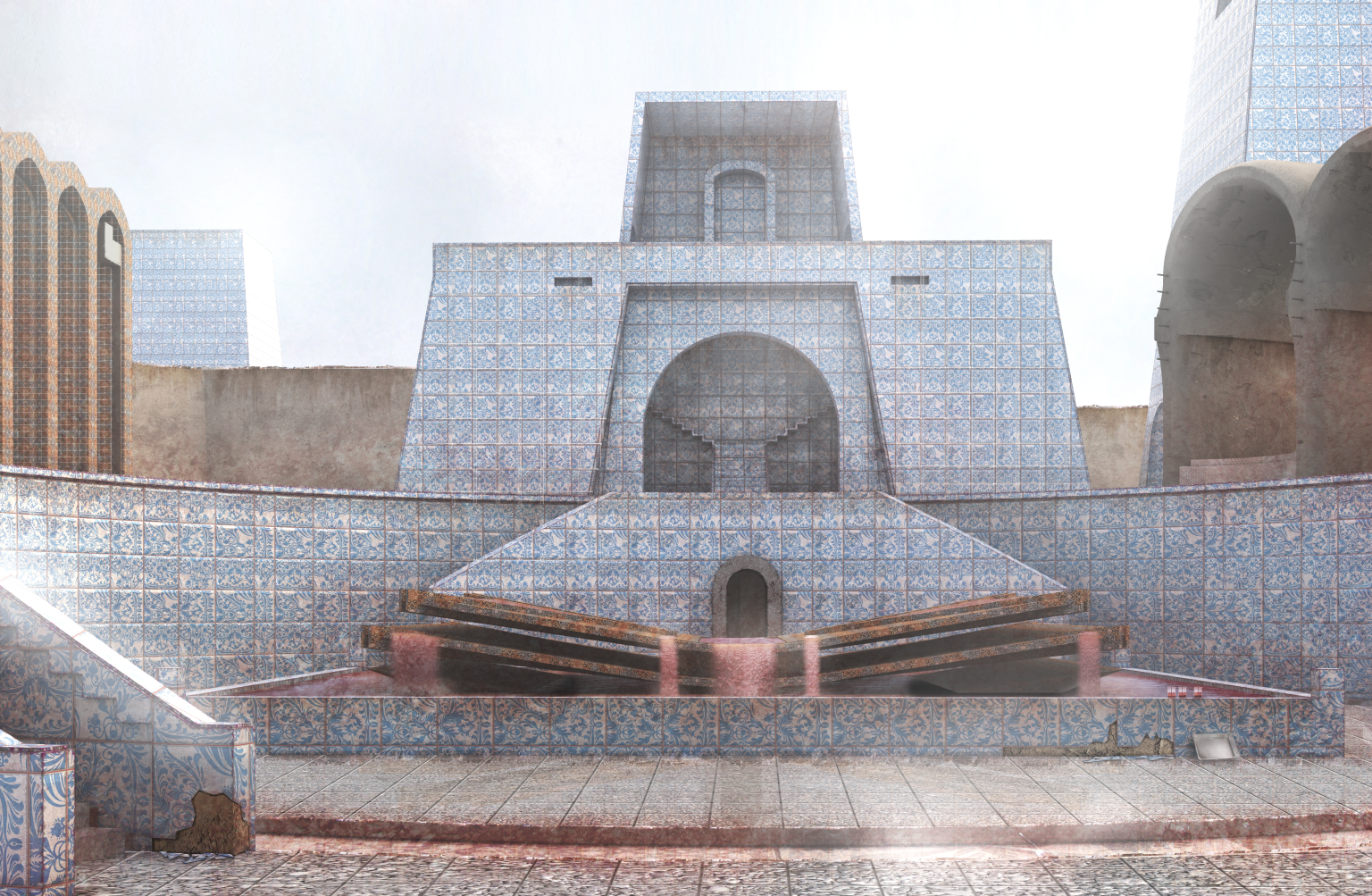 Walking View Fountain - Ryosuke Imaeda - Study Architecture | Architecture Schools and Student ...